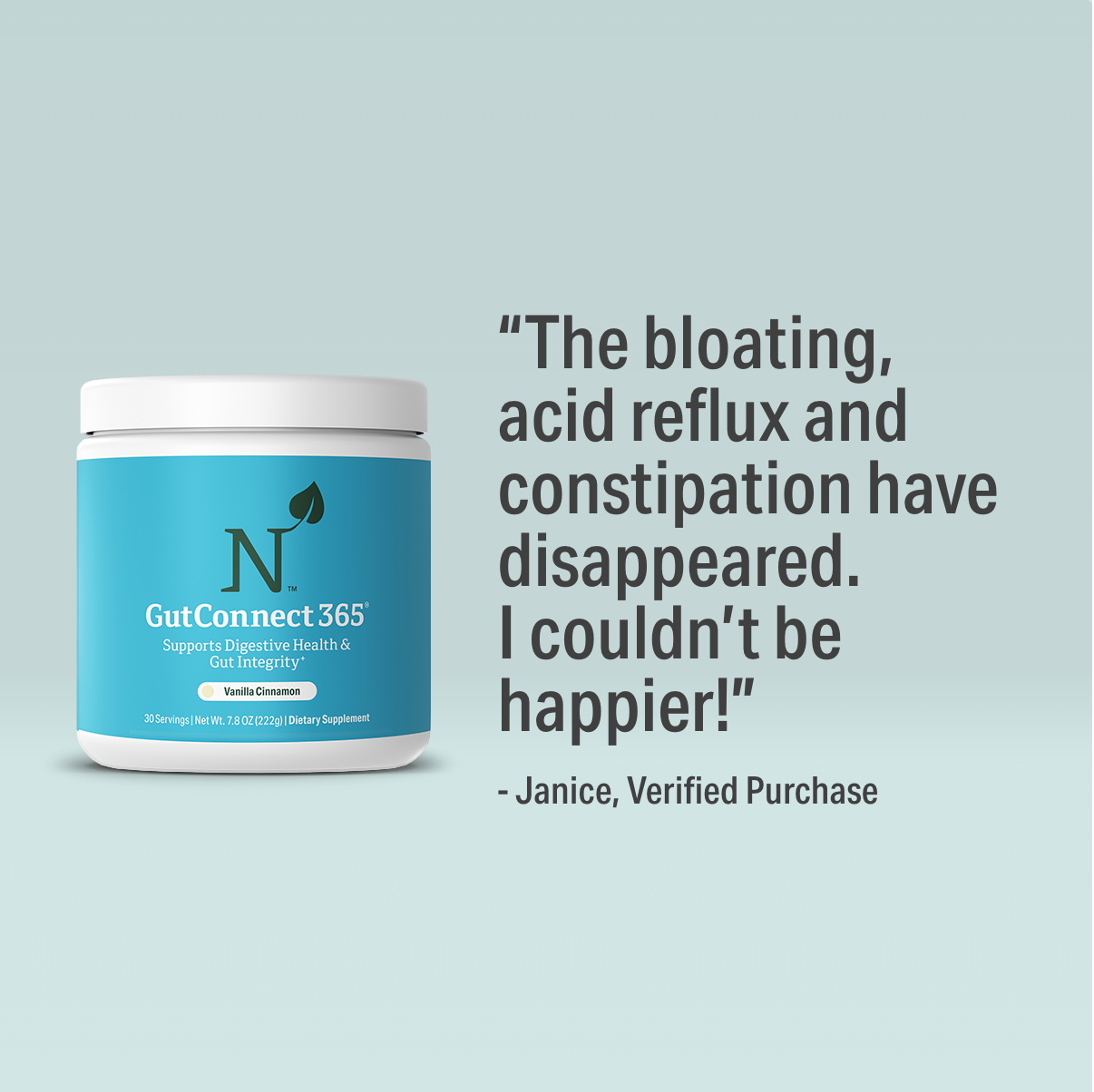 GutConnect 365® - Vanilla Cinnamon – Nature M.D.